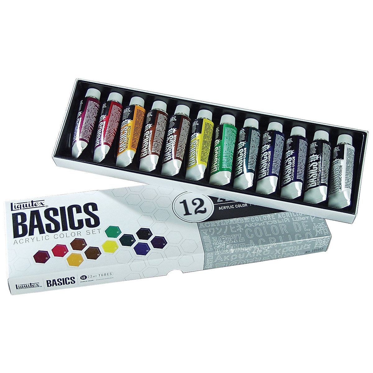 Liquitex BASICS Acrylic Paint Tube 12-Piece Set