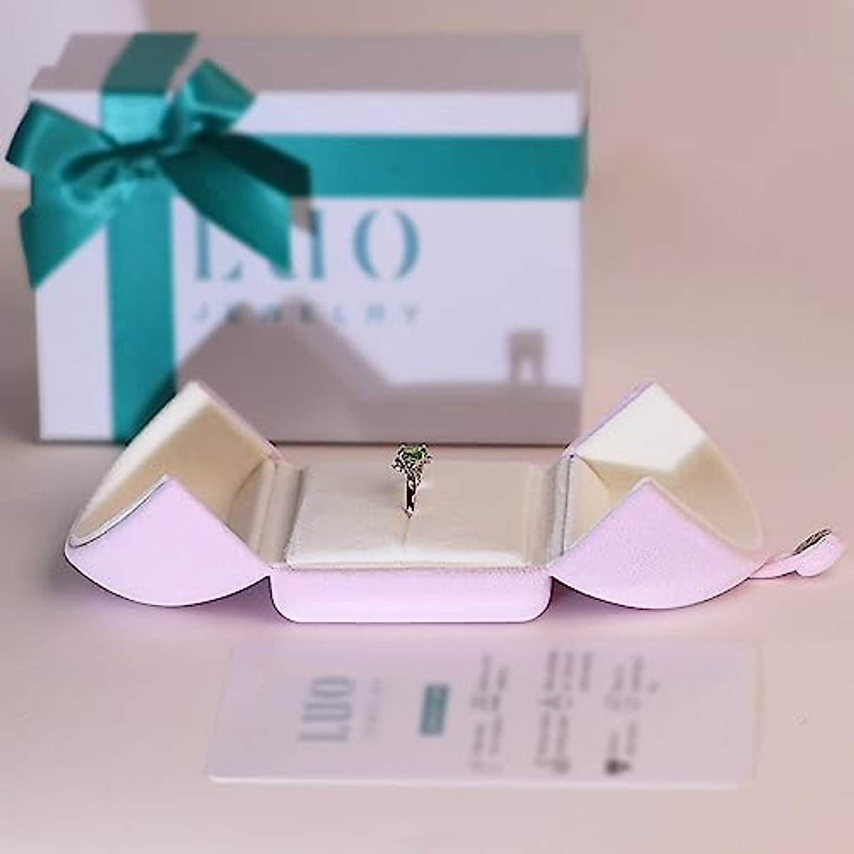 LUO S925 Sterling Silver Round Shaped 1.53 CT Created Alexandrite Ring Twist Infinity Engagement Ring for Women US Size 7