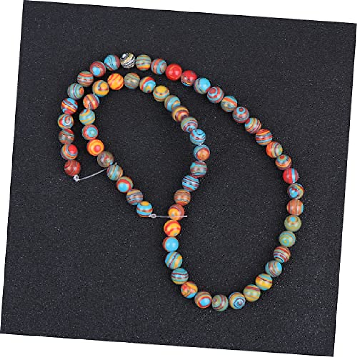 184pcs Bulk Jewelry Beads in Bulk Gasket Material Loose Beads for Jewelry Making Precious Beads DIY Accessories kit DIY Craft Beads Colored Stone Beads Jewelry Making Bead Suite