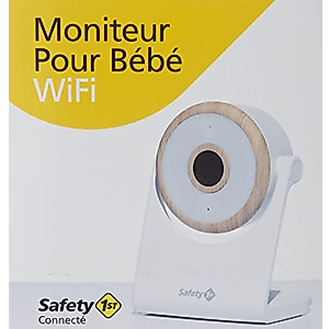 Safety 1st Connected 1080P WiFi Baby Monitor — Motion & Sound Notifications, Encrypted Hd Streaming from Anywhere, Advanced Night Vision, iOS and Android Compatible