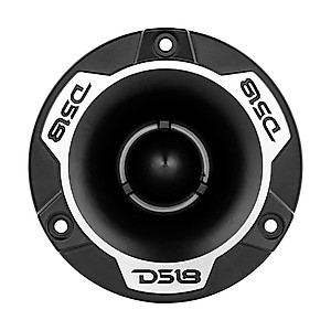 DS18 PRO-TWN6.4 PRO 4" Super Bullet Tweeter High Compression Neodymium 1.25" Voice Coil 4 Ohms - High Sensitivity of 109 dB - The Best Tweeters in The Pro Audio and Voceteo Market (1 Speaker)