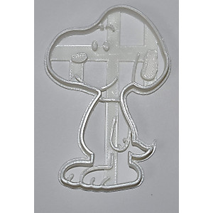 INSPIRED BY SNOOPY PET BEAGLE COMICS CARTOON CHARACTER COOKIE CUTTER BAKING TOOL MADE IN USA PR615