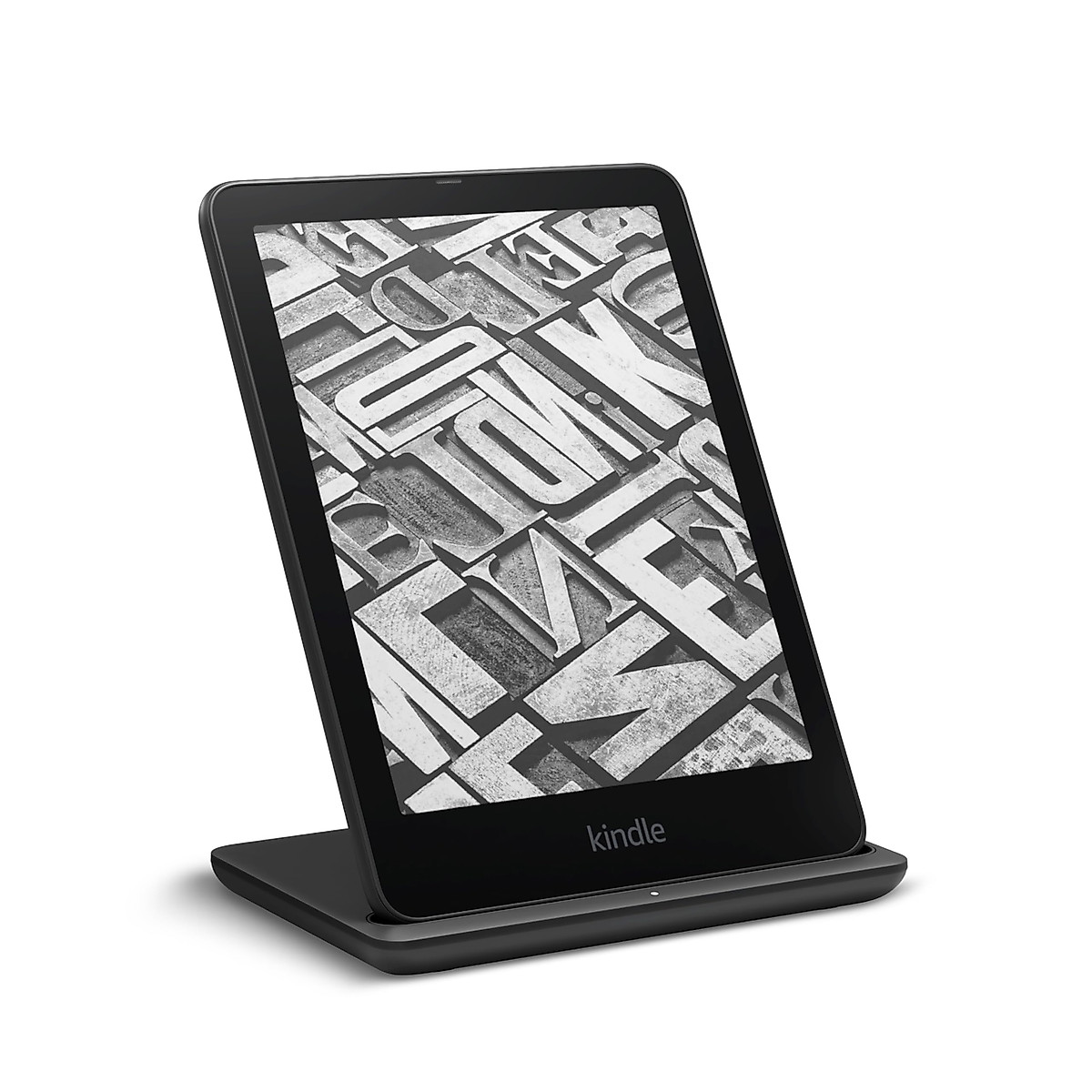 All New, Made for Amazon, Wireless Charging Dock for Kindle Paperwhite Signature Editions (2022 & 2024 Releases) and Kindle Colorsoft Signature Edition (2024 Release)