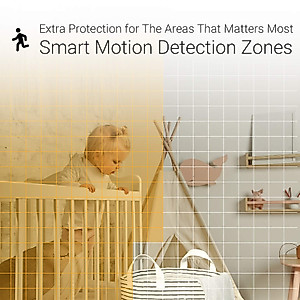 EZVIZ Indoor Security Camera 1080P WiFi Baby Monitor, Smart Motion Detection, Two-Way Audio, 40ft Night Vision, Works with Alexa & Google Assistant(C1C)