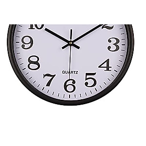 TXY Wall Clock Mute Movement Creative Watch with Simple Modern Design Silent Clock for Home Living Room Decoration (8in (20cm))