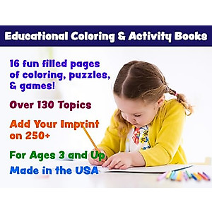 ZoCo - Good Touch Bad Touch Coloring Books for Kids (50 Bulk Pack, Without Crayons) - Private Parts, Body Safety, Personal Space Education for Ages 3 and Up - Games, Activities