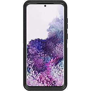 OtterBox Defender Case for Galaxy S20+, Shockproof, Drop Proof, Ultra-Rugged, Protective Case, 4X Tested to Military Standard, Black, No Retail Packaging