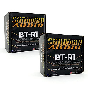 Sundown Audio BT-R1 100W Super Tweeter Pair