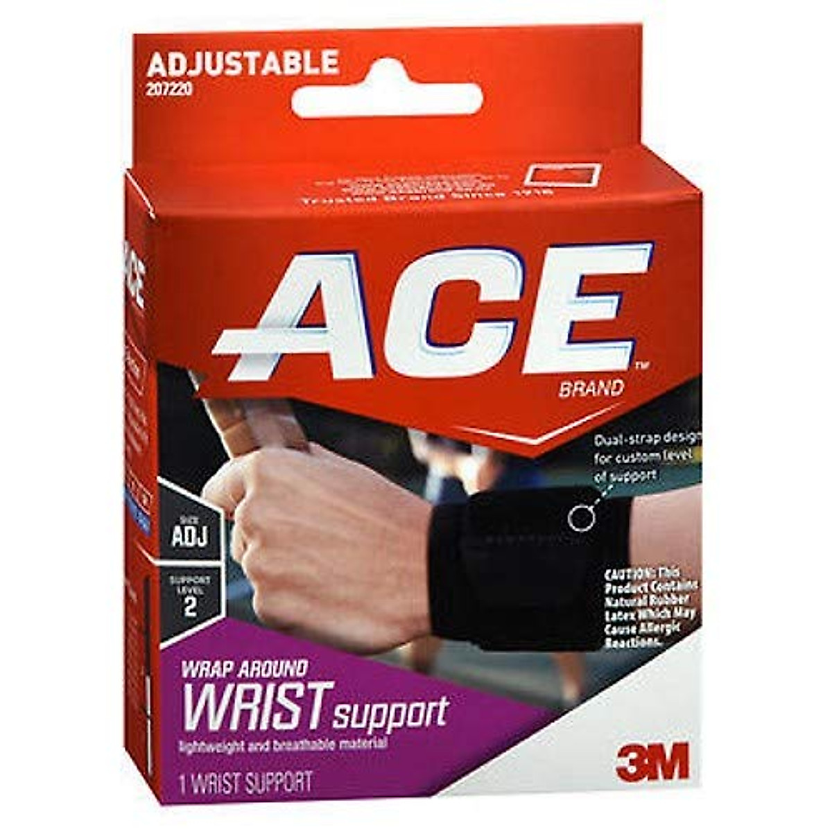 Ace Ace Wrap Around Wrist Support, 1 each (Pack of 2)