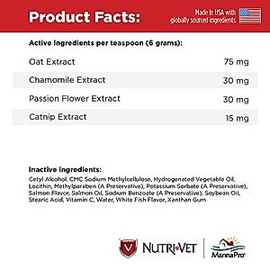 Nutri-Vet Pet-Ease Calming Paw Gel for Cats | Support for Cat Anxiety and Stress | Tasty & Easy to Give | 3 Ounce Tube