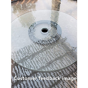 Heavy Duty Lazy Susan Hardware,10 Inch Plastic Rotating Turntable Bearing Swivel with Steel Ball Bearings, Round Table Swivel Ring, ABS+PC Material,66 Lbs Capacity,Easy Installed