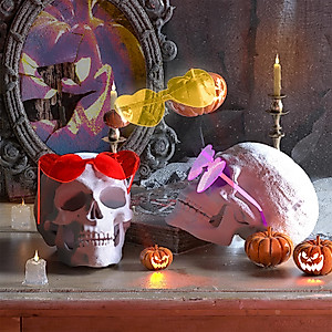 RTBOFY 12 Pack Heart Sunglasses for Women Bulk Fun Party Favor Valentines Day Rimless Shaped Glasses with Candy Color