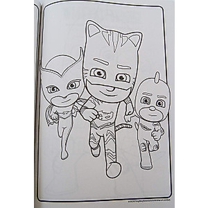 Coloring Books Pj Masks Let's Save The Day! Coloring and Activity Book - 80 Pages