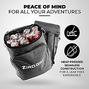 Backpack Cooler Insulated Leak Proof Bag 32 Cans for The Beach, Hiking, Picnic, Ice Down and Keep Food and Drink Cool for The Day, Cooler Bookbag Men and Women, Large and Small Compartment Storage