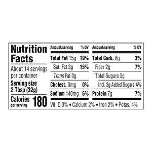 Amazon Fresh, Creamy Peanut Butter, 16 Oz (Previously Happy Belly, Packaging May Vary)