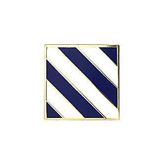 United States Army 3rd Division 1" Lapel Pin