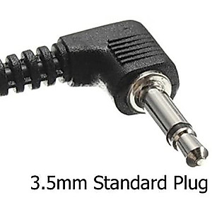 MICMXMO Car Microphone 3.5mm External Assembly Mic for Car Vehicle Head Unit Bluetooth Enabled Audio Stereo Radio Receiver GPS DVD, 3m Cable, Plug and Play