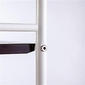 CXDTBH Cannes Double Row Metal Mesh Basket Cart Storage Shelf Rack Multi-Functional Kitchen Cabinet Coffee