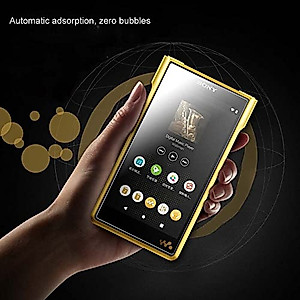 BestforYou 2pcs 9H Scratch-Proof Premium Protective Screen Protector Film Tempered Glass for Sony Walkman NW-WM1AM2 WM1AM2 NW-WM1ZM2 WM1ZM2 (2PCS)