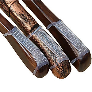 GSHLLO 50 Pcs Clear Non-Slip Clothes Hanger Grips Anti Slip Grip Hanging Clothes Gripper