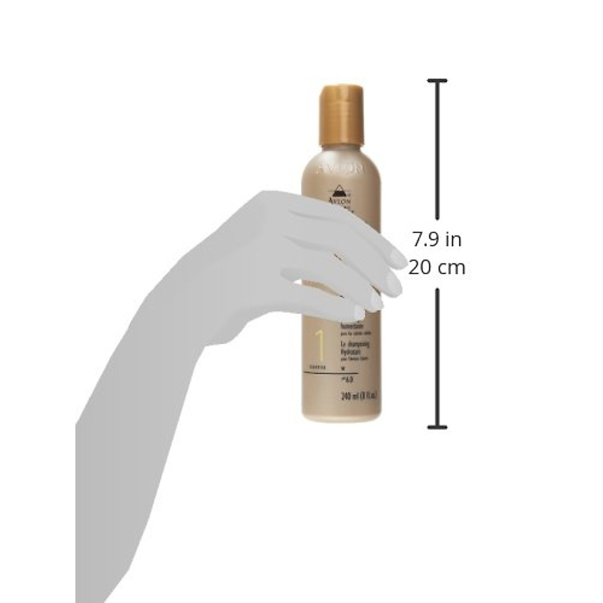 Avlon Keracare Moisturizing Shampoo for Unisex, 8 Ounce