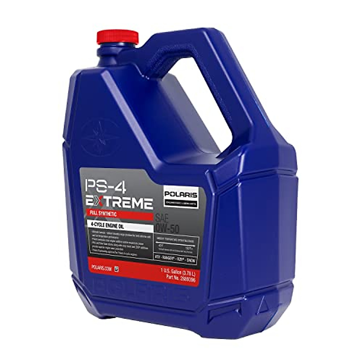 Polaris PS-4 Full Synthetic Engine Oil, 4-Stroke Engines, 2889396
