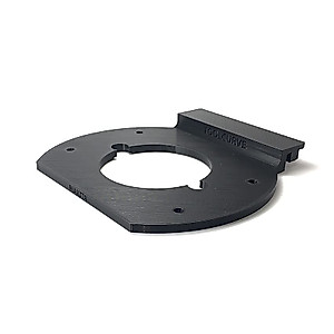 ToolCurve Guide Rail Adapter Compatible with Makita Plunge Trim Router - Made in USA