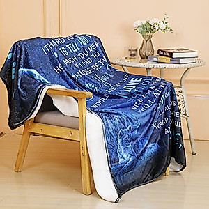 to My Daughter Blanket from Dad Daughter Gift Lion Father Throw Blanket Gift Super Soft Cozy Flannel Blanket for Bed Sofa Birthday Christmas Thanksgiving (to Daughter,dad, 60x50)