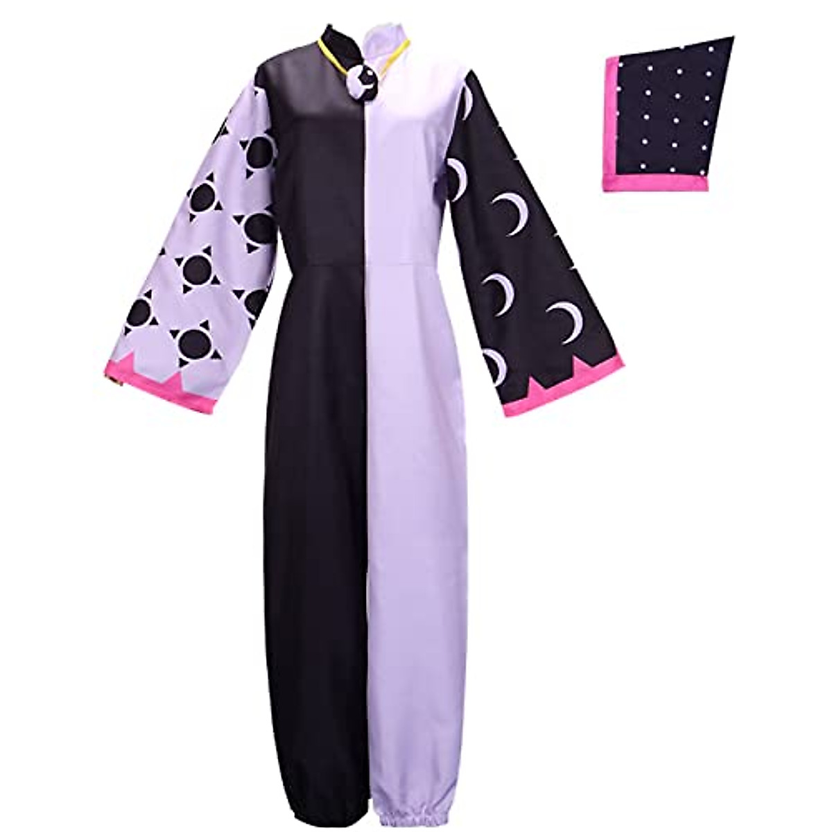 Kids Owl House Collector Cosplay Costume Jumpsuit Pajamas Halloween Uniform Outfit with Hat (Purple, Large)