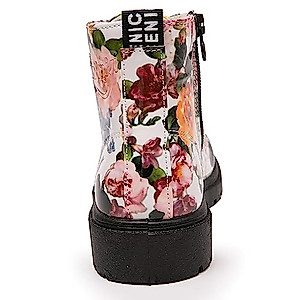 GUOCHENXY Kids Boots - Big Kid, Unisex, White, Size 2.5