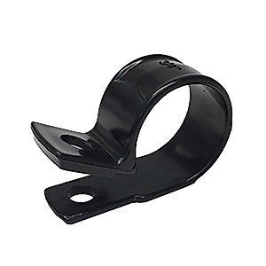 Gardner Bender PPC-1575UVB Plastic Cable Clamp, ¾ Inch., Construction / Maintenance & Assembly-line Operations, Holds Wire / Tubing / Cable & Harnesses, 6 Pk., UV Resistant Black