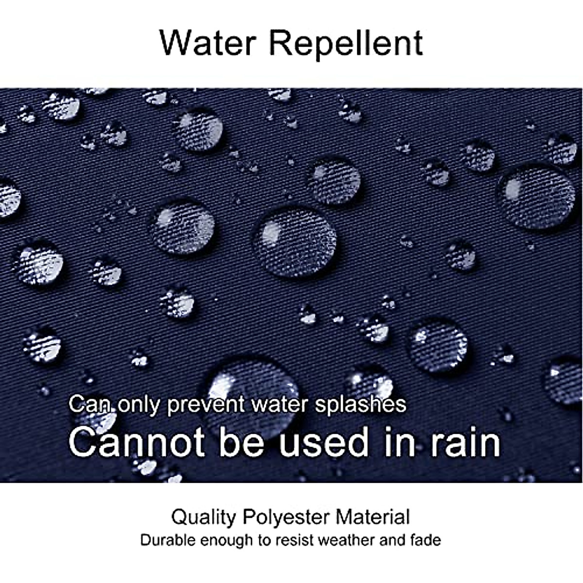 LOVTEX Tufted Bench Cushions for Outdoor Furniture Waterproof, 44 x 19 inches Patio Swing Cushions Navy - Overstuffed Indoor/Outdoor Loveseat Cushions with Round Corner