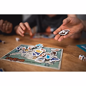 USAOPOLY National Parks Get Wild | Quick-Rolling Dice Game Featuring Iconic National Park Locations | Great Kids Game & Family Board Game