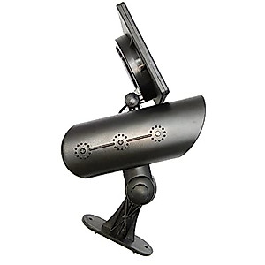 RAYSLIT Solar Spotlight Outdoor Waterproof Solar Powered Landscape Spotlights 2-in-1 Wall Light Decorative Lighting Auto On/Off for Pathway Garden Patio Yard Driveway Pool (Warm White)