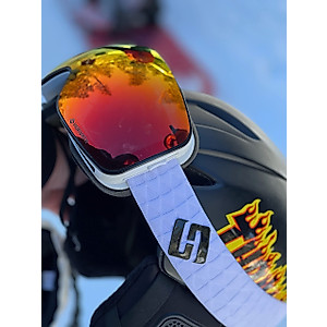 SH HORVATH Ski Goggle Set Anti-fog with Replacement Lenses 100% UV Protection Windproof Scratch-Resistant Snow Goggles for Women Men