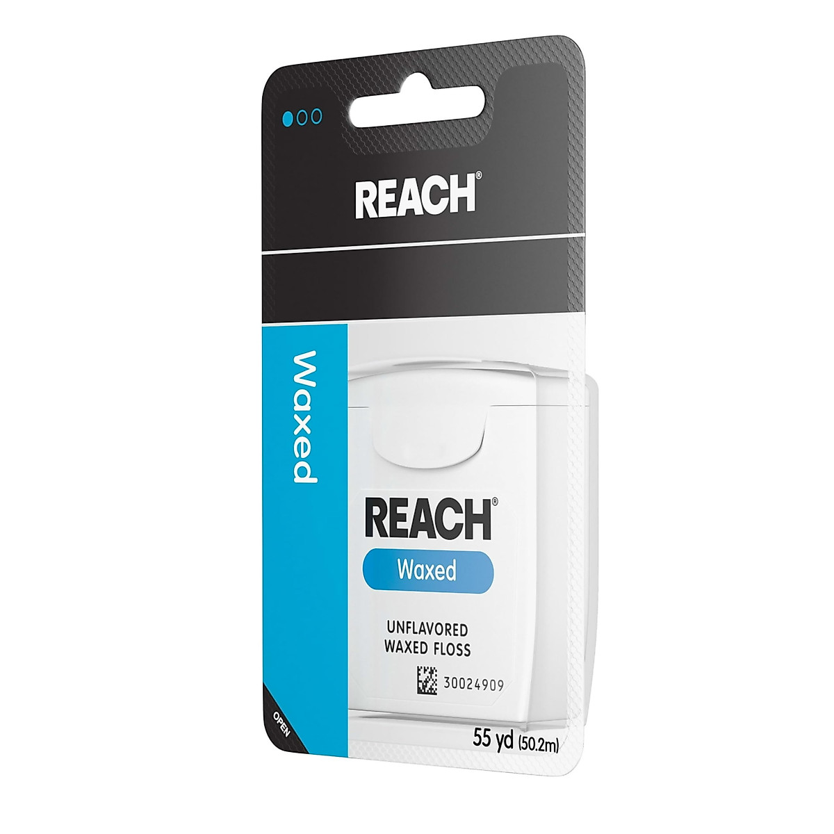 Reach Waxed Floss Unflavored - 55 yds, Pack of 6