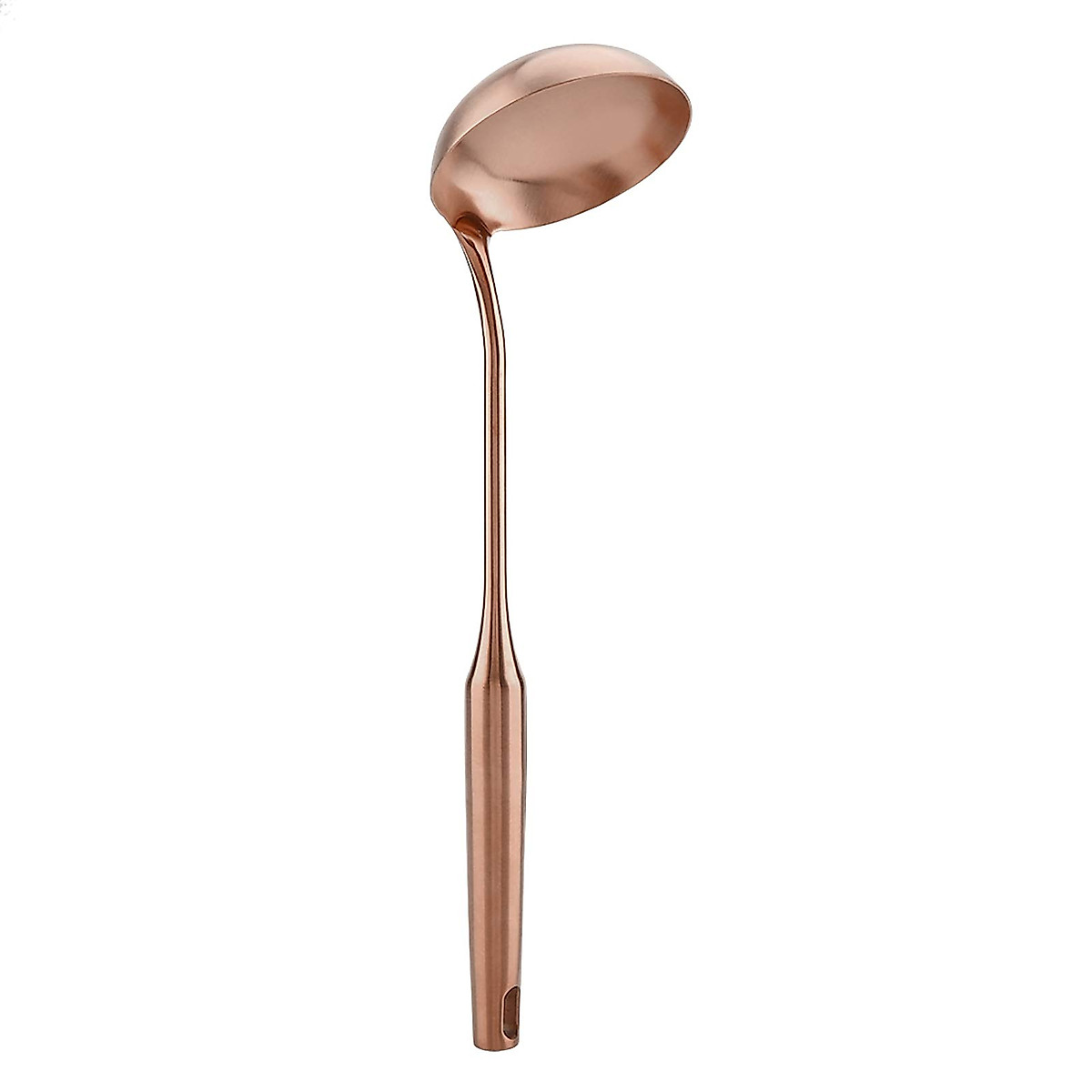 Stainless Steel Ladle Spoon Kitchen Turner, Big Soup Ladle Useful Kitchen Turner Cooking Tool Utensil Tool (Soup Ladle-Rose Gold)
