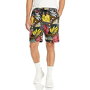 LRG Lifted Research Group Men's Fleece Shorts, Tropic, Small