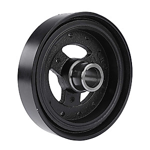 A-Premium Engine Harmonic Balancer Pulley - OHV 5.0L 5.7L - Compatible with Chevrolet & GMC Cars - 77-86 - C10, C20, C30, K10, K20, K30, P10,P20, P30, K5 Blazer, Jimmy, C15, C1500, C25, C2500, C3500
