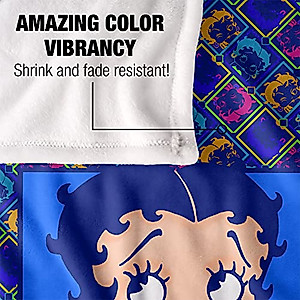 Trevco Betty Boop Pop Betty Silky Touch Super Soft Throw Blanket 36" x 58"