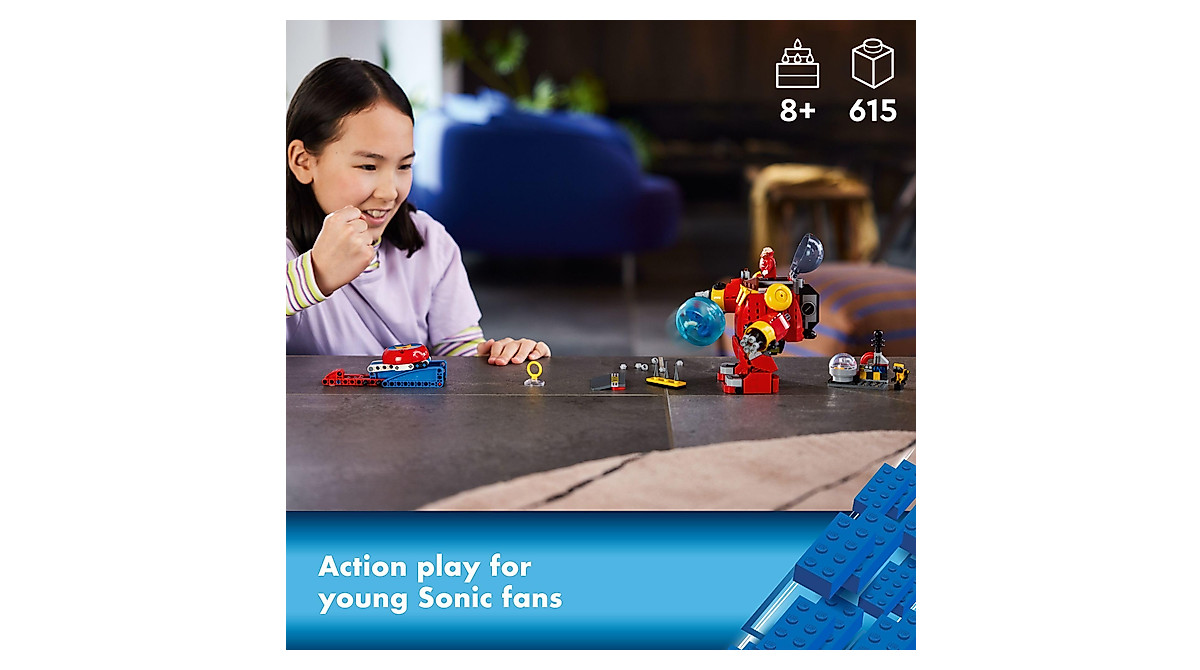 LEGO Sonic vs. Dr. Eggman Building Toy for Kids