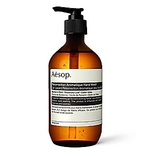 Aesop Resurrection Aromatique Hand Wash | 500mL/16.9 oz | Paraben, Cruelty-free & Vegan
