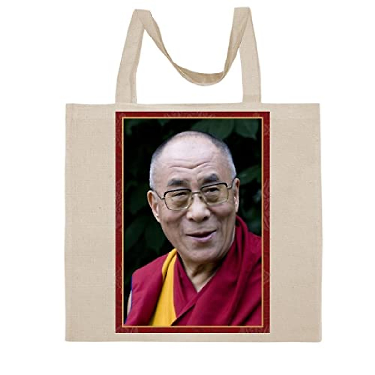 FC Carino Dalai Lama - A Nice Graphic Cotton Canvas Tote Bag FCA #FCAG747495