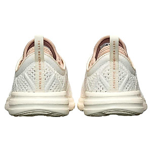 APL Athletic Propulsion Labs Women's Techloom Phantom Shoe, Ivory/Rose Dust, 8