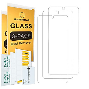 Mr.Shield [3-Pack Designed For Xiaomi Redmi Note 11 Pro 5G+4G / Redmi Note 11 Pro+ / Redmi Note 11 Pro Plus [Tempered Glass] [Japan Glass with 9H Hardness] Screen Protector