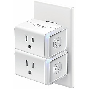 Kasa Smart WiFi Plug Mini by TP-Link – Smart Plug, No Hub Required, Works with Alexa and Google (HS105 KIT)
