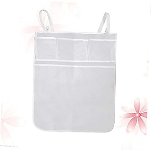 ibasenice Diaper Bag Organizer Toy Storage Bag Hanging Storage Bag Hanging Diaper Bag Multipurpose Bag Trolley Multifunctional Bag Child Mesh Bag