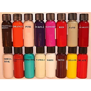 Leather Repair, Refinish, Restore Kit/Leather Max Touch-up for Leather & Vinyl Refinishing (Black)