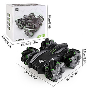 Remote Control Car - Rc Car, Toys for Kids Age 6-12 - Best Birthday Gifts, 2.4Ghz RC Cars, 4WD Transform Off Road for Rotating Rechargeable Rc Remote Cars, for Adults, Boys, Girls