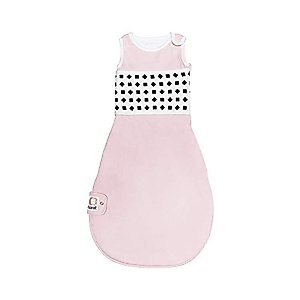 Nanit Breathing Wear Sleeping Bag – 100% Cotton Baby Sleep Sack - Works Pro Baby Monitor to Track Breathing Motion Sensor-Free, Real-Time Alerts, Size Large, 12-24 Months, Blush Pink
